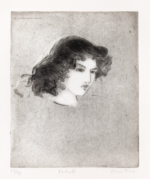 Nina Due – Portrett – Norske Grafikere